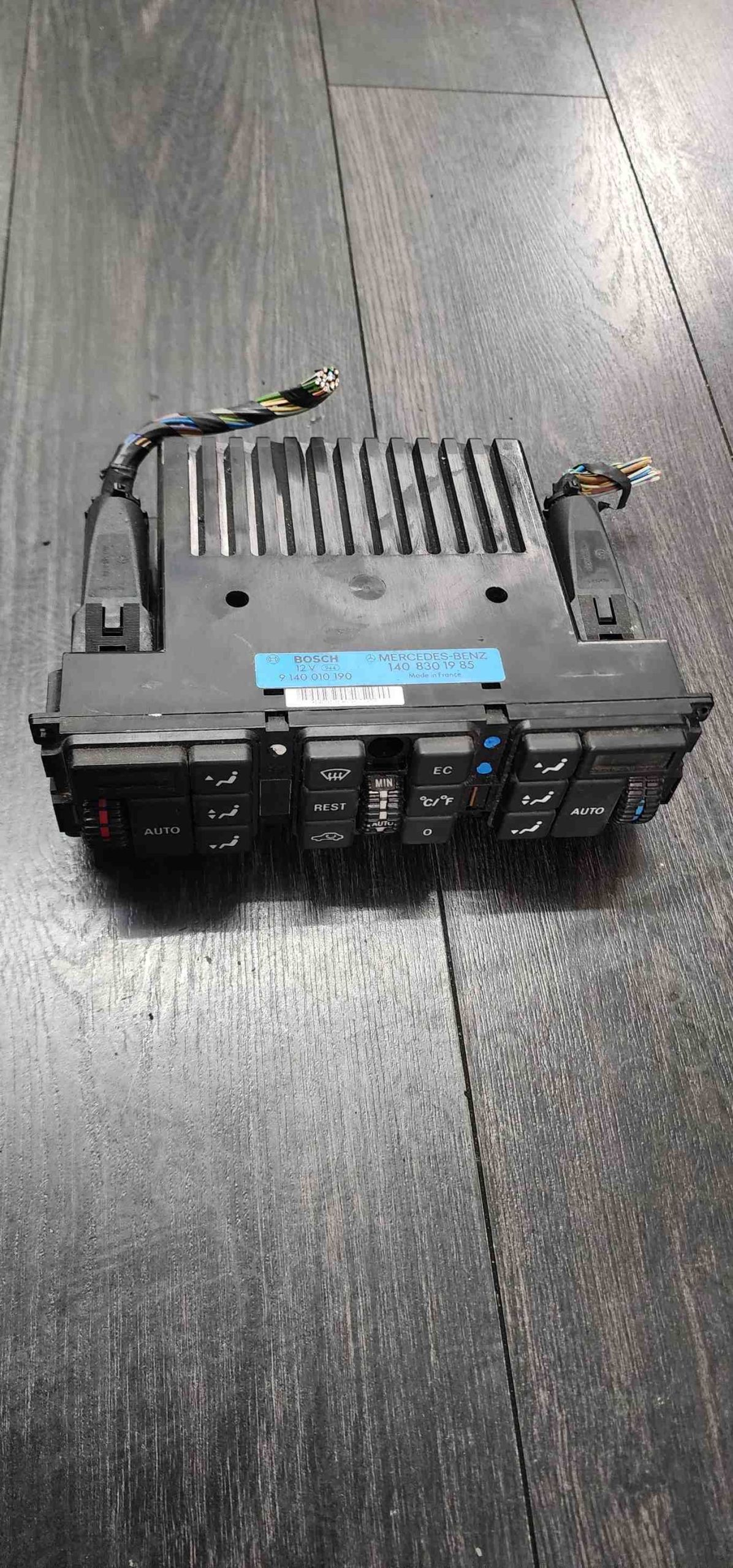 1992-1995 Mercedes Benz S Class Climate Control Panel | 1408301985 ...